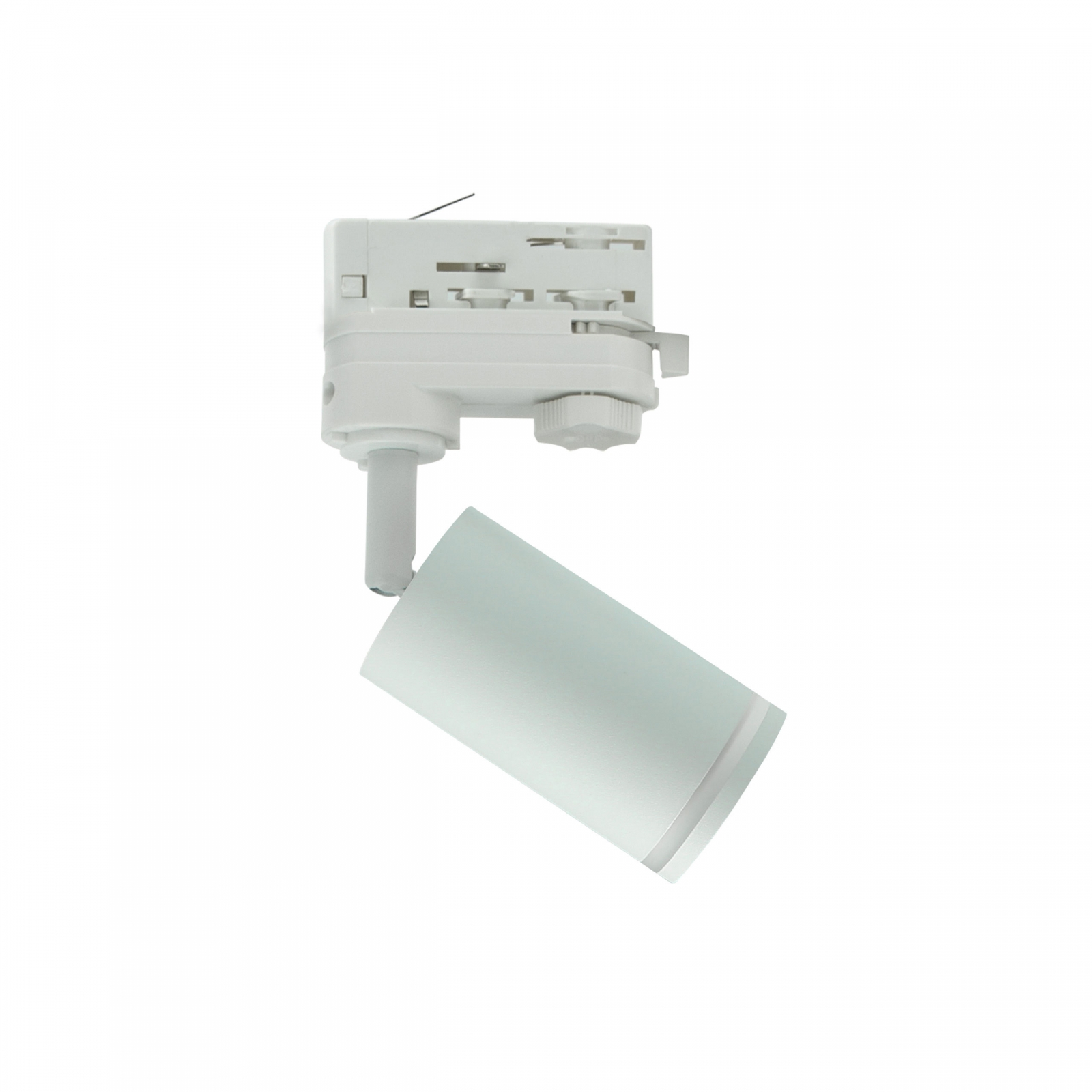 3-phase spotlight MADARA RING II GU10 white | ledtech-shop.com