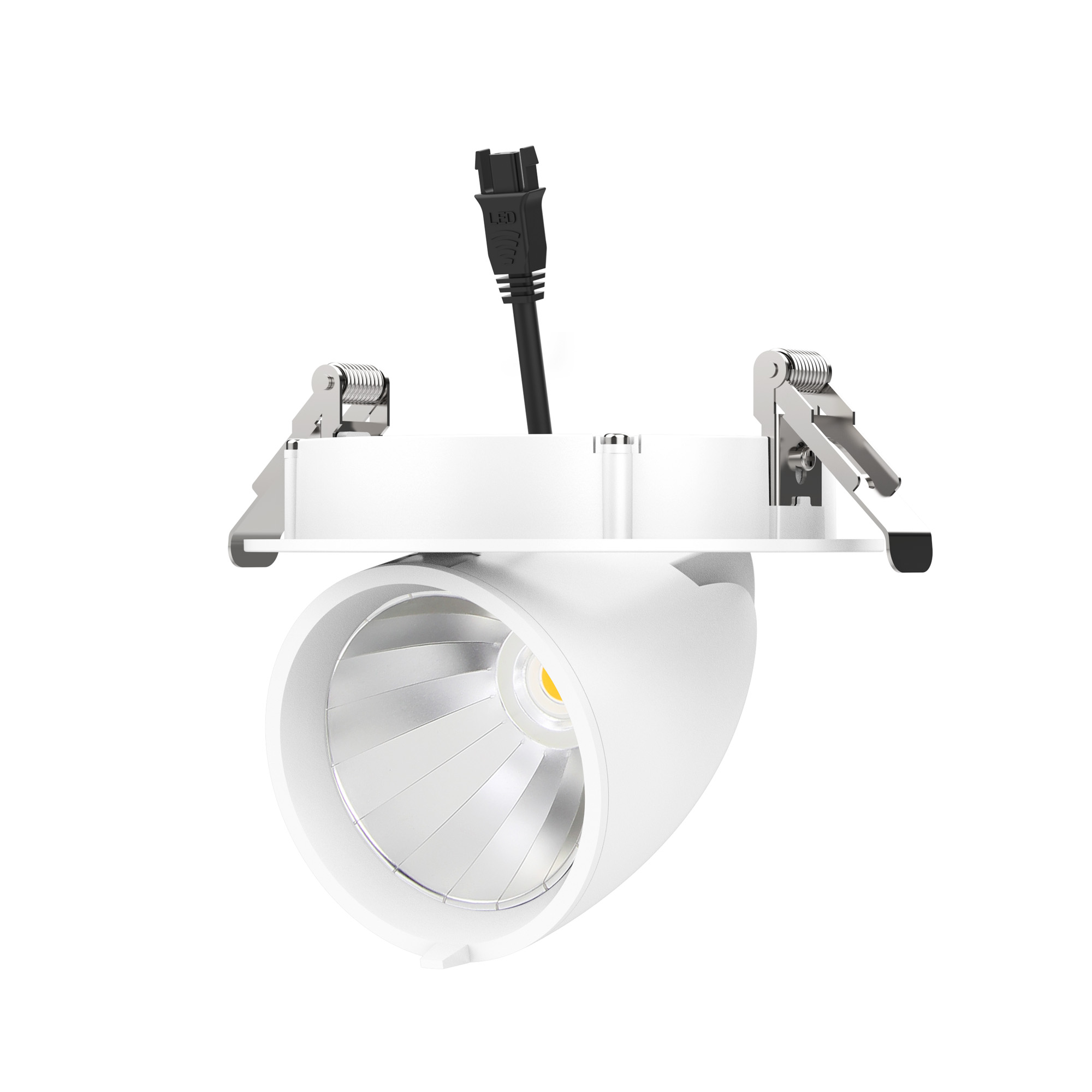 LED-Modul Einbaustrahler TRUNK CCT 930/940/950 Bis 45W Schwenkbar Ø 175 ...