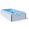Pool 7x3,5x1,2m Schwimmbecken PLUS Blau Skimmer Swimmingpool Poolbecken ...
