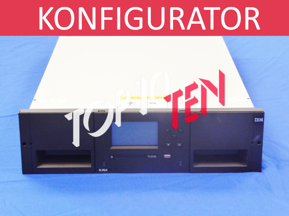 IBM 3555-L3A TS4300 3U Tape Library Configurator - Base Unit