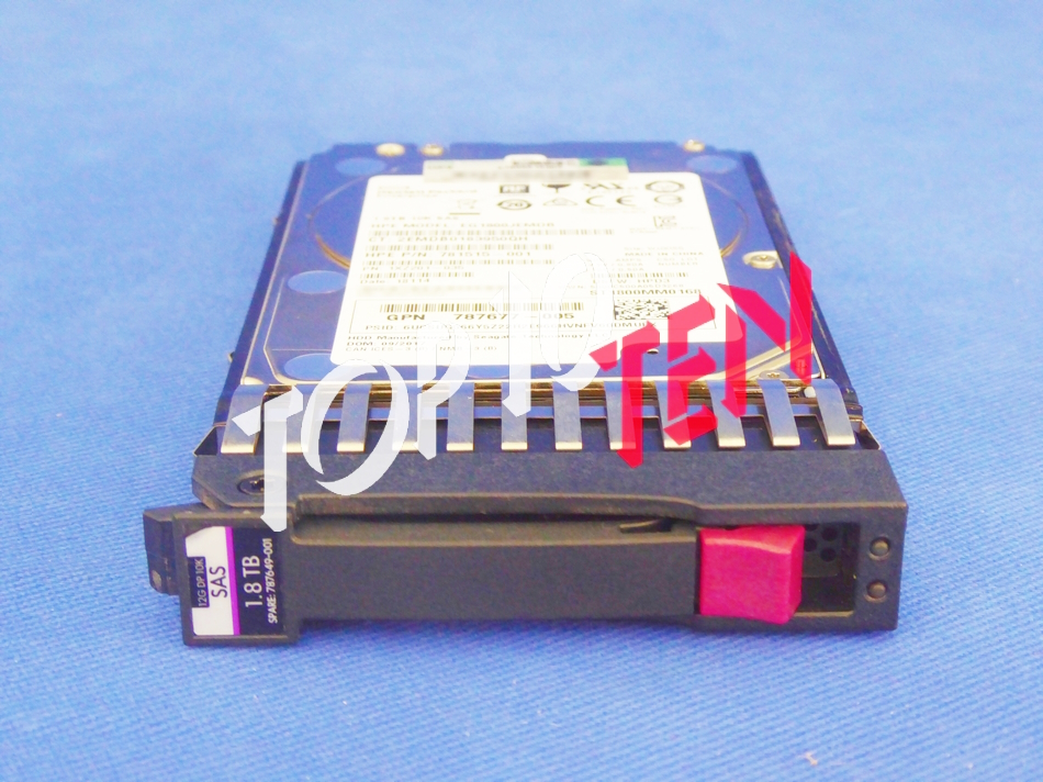 HP 787649-001 1,8TB 2,5" SFF 10K 12Gb SAS Festplatte für MSA // J9F49A