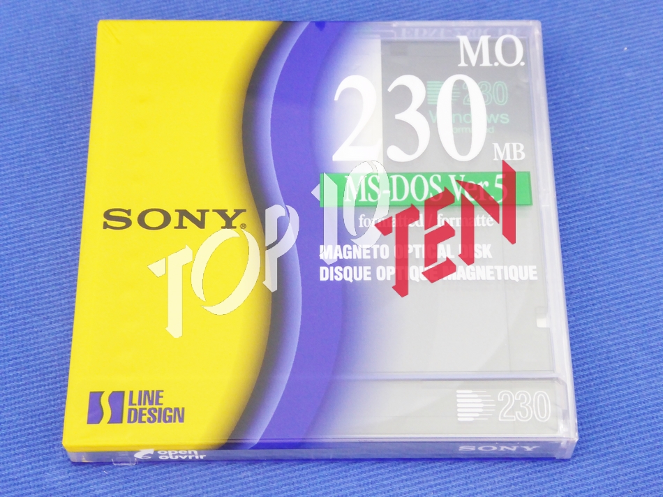 Sony EDM-230CDF 230MB 3,5" MO Disk MS-DOS