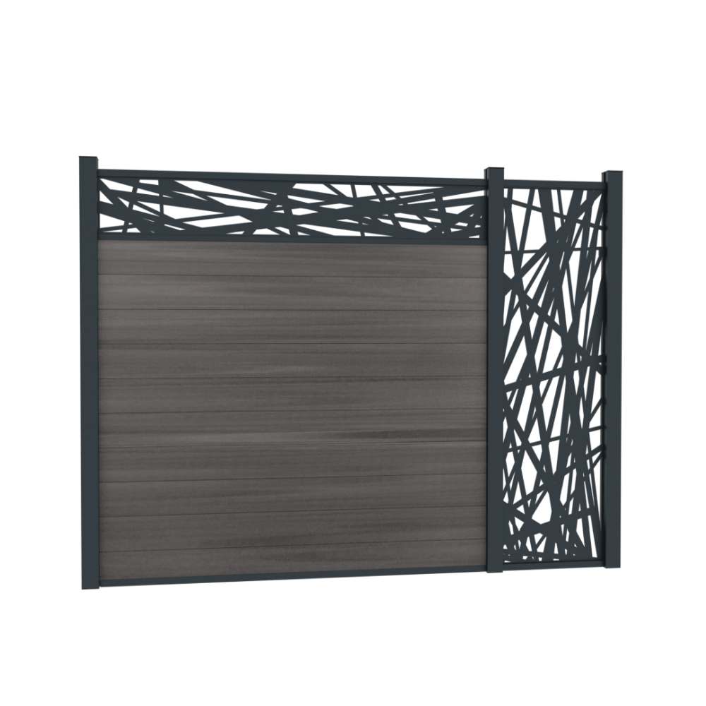 Fiberdeck BOSTON Dekogitter vertikal | ZFH24