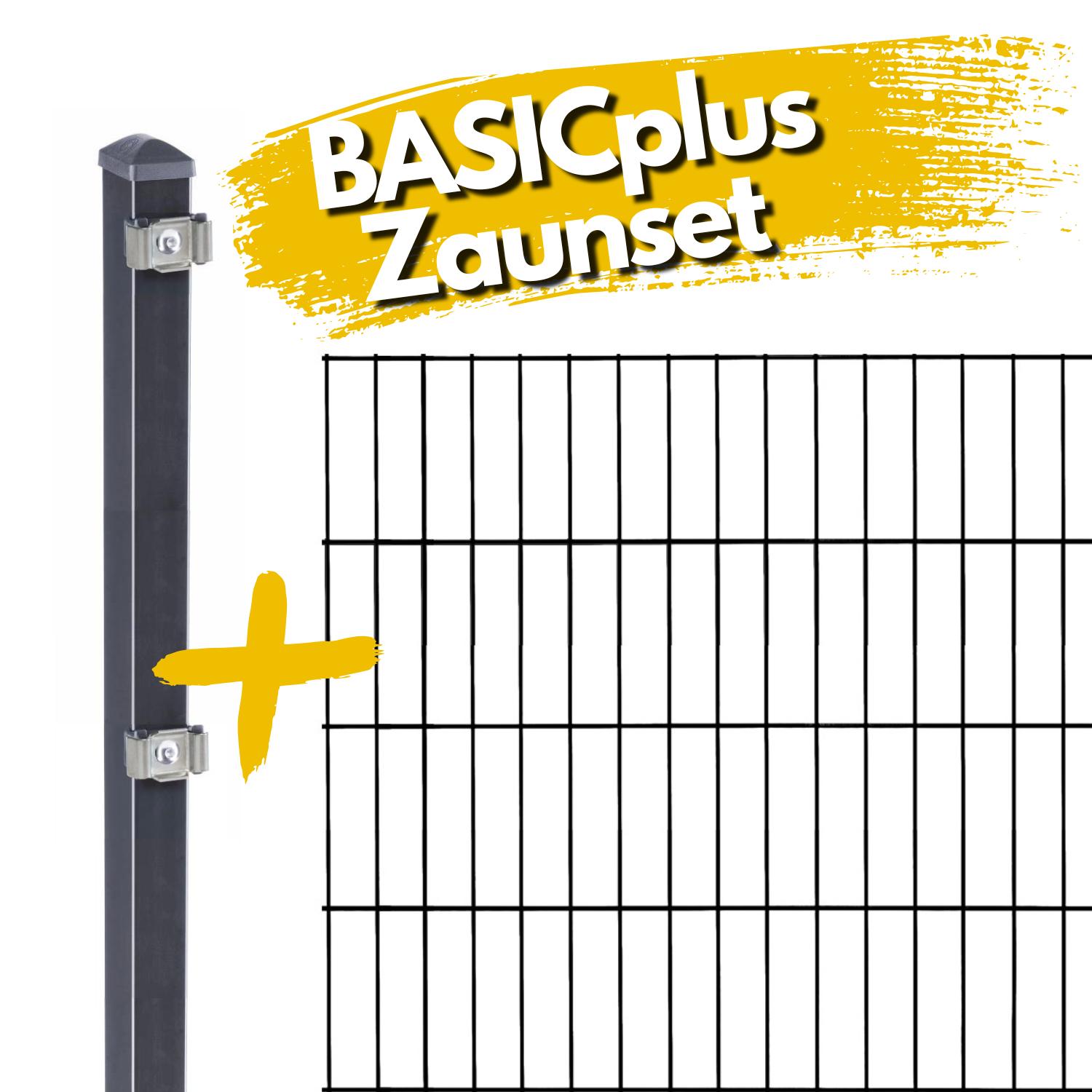 Doppelstabmattenzaun Set BASICplus | ZFH24