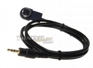 AUX Line In Adapter fur Radio Alpine AI Net JVC Uni Link MP3 3 5mm Klinke
