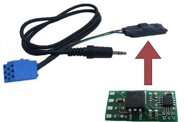 AUX Line In Adapter Interface MP3 CD Wechsler 8 Pin fur Seat Original Radio s Tuning Fanatics