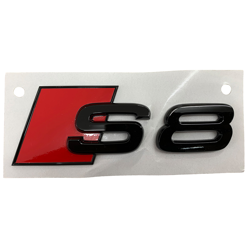 Original Audi S8 A8 Black Edition Emblem Schriftzug Logo Emblem in ...