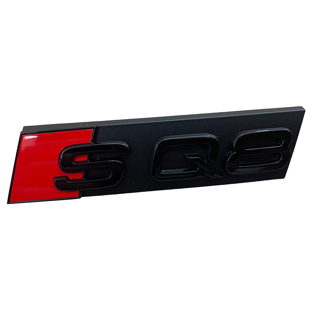 Original Audi SQ8 Q8 Black Edition Emblem Schriftzug Logo Emblem in ...