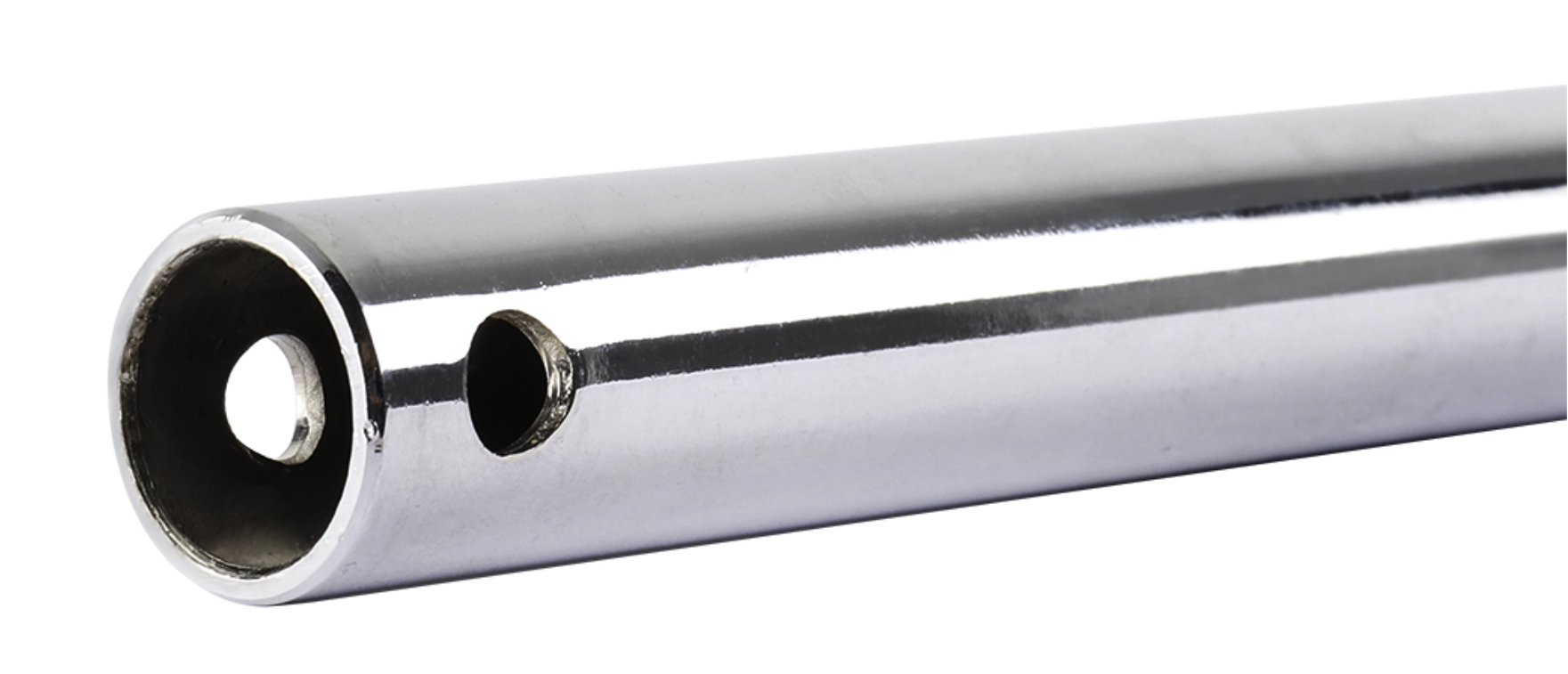 Ceiling fan extension drop rod for Aerodynamix Eco in Glossy Chrome ...