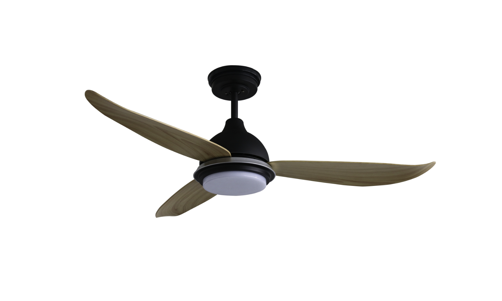 Energy-saving ceiling fan Bayu with LED light 122cm / 48" Ceiling fans ...