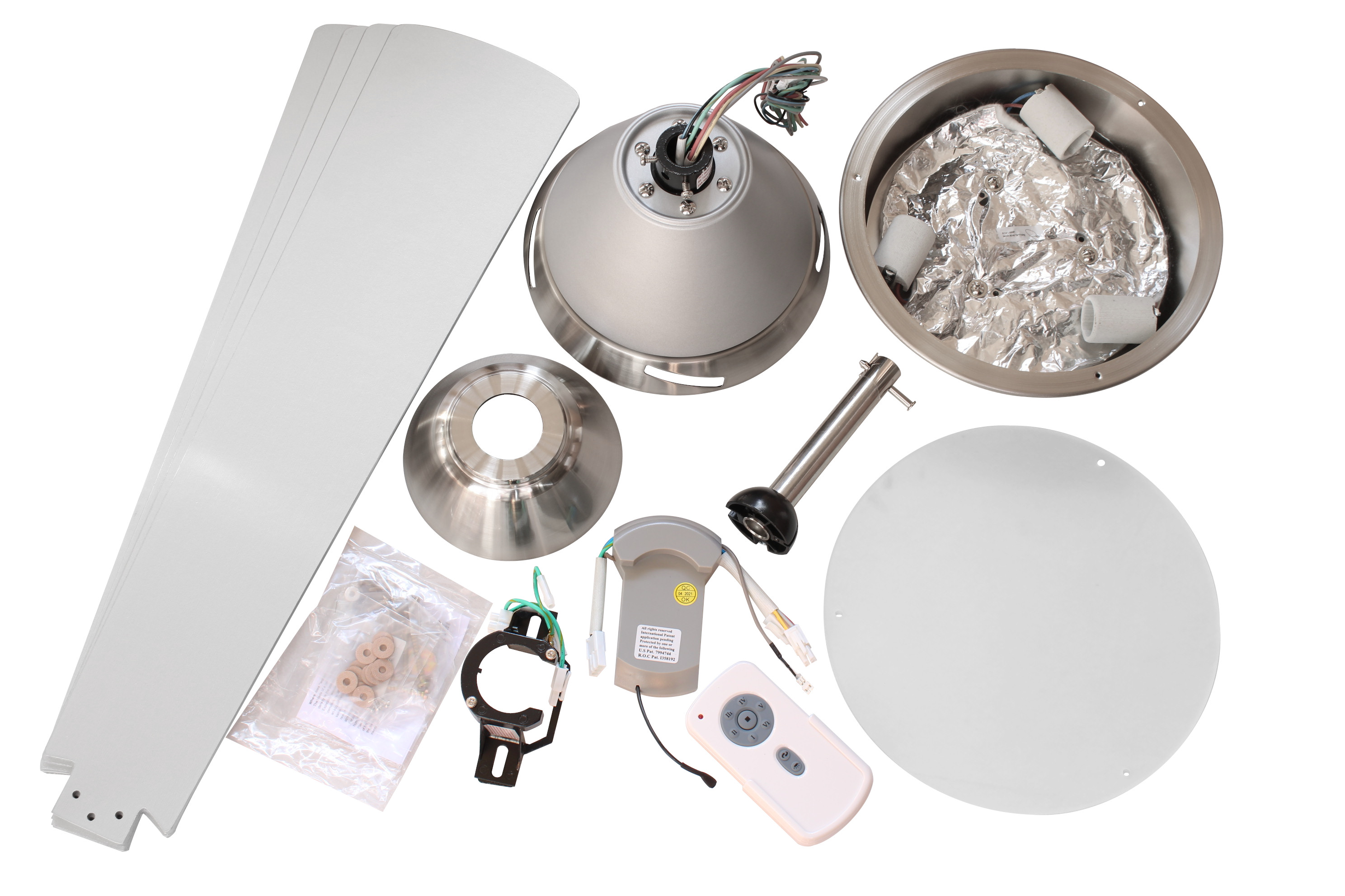 Spare parts for ceiling fan FN71132 Cosmos | Home & Commercial Heaters ...