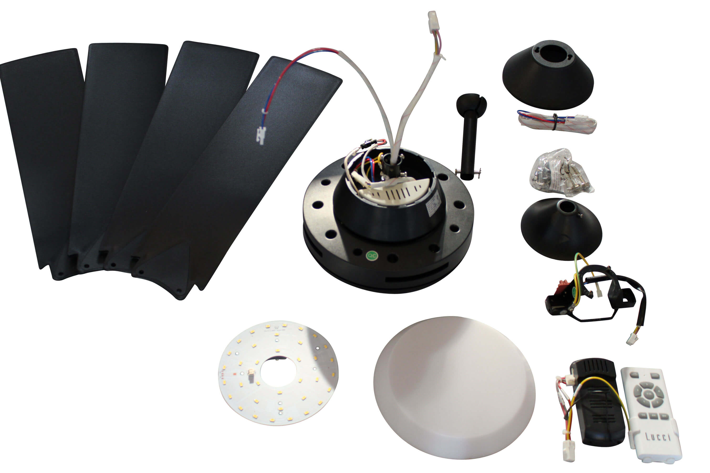 Spare parts for Lucci Air ceiling fan 213139 Banksia | Home ...