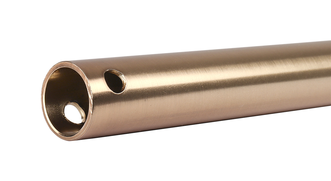 Extension drop rod Brass for Eco Genuino with light | Home & Commercial ...