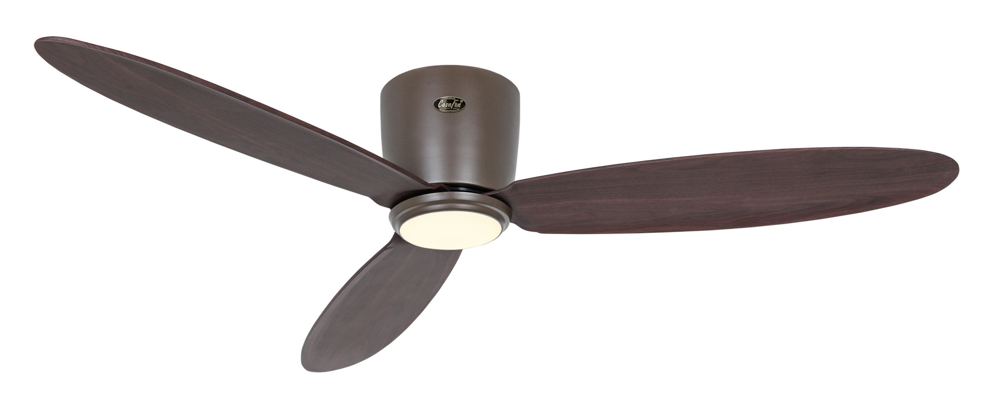 Energy-saving ceiling fan with LED lighting and remote control Eco ...