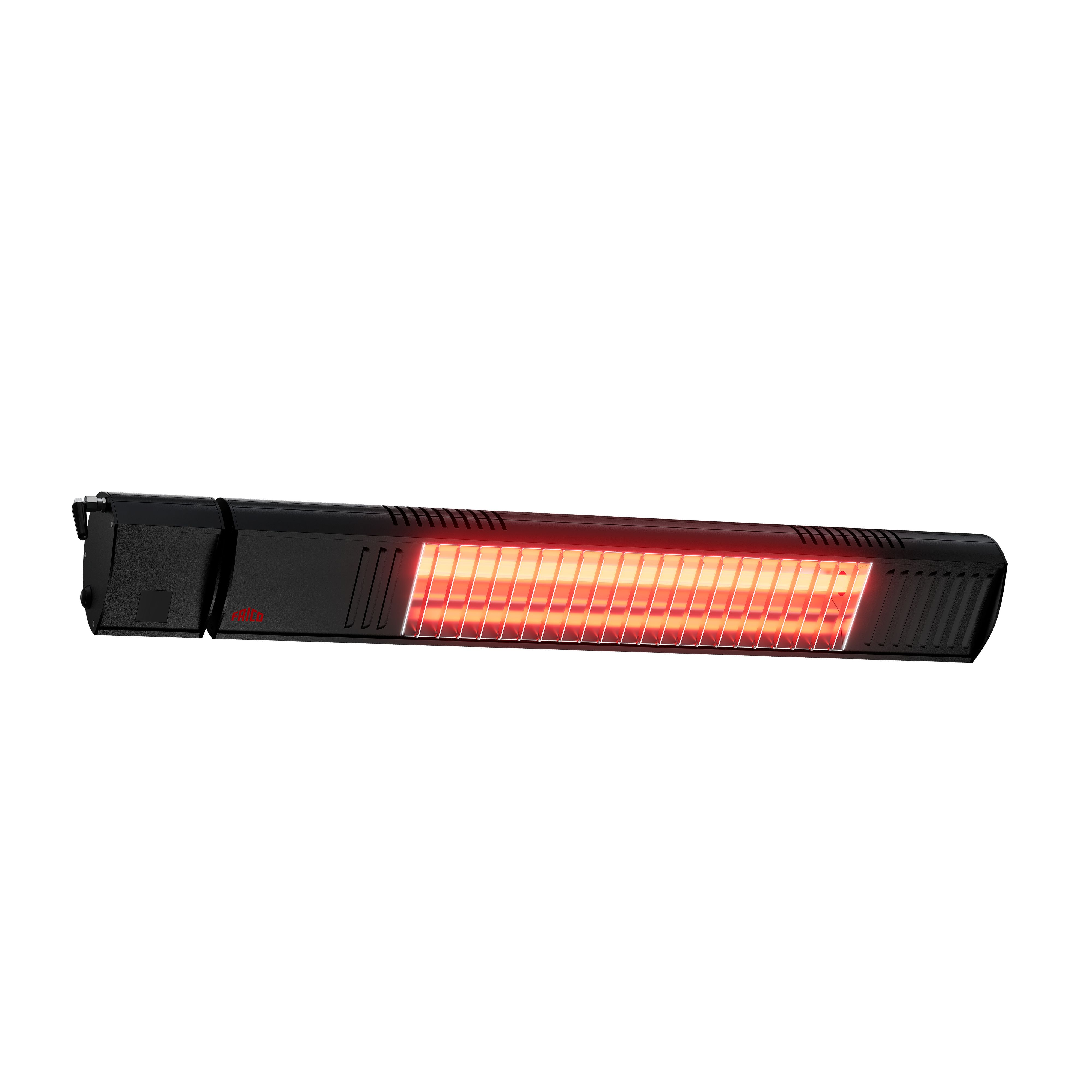 Infrared heater with remote control Term Bluetooth IP65 Ultra Low Glare ...