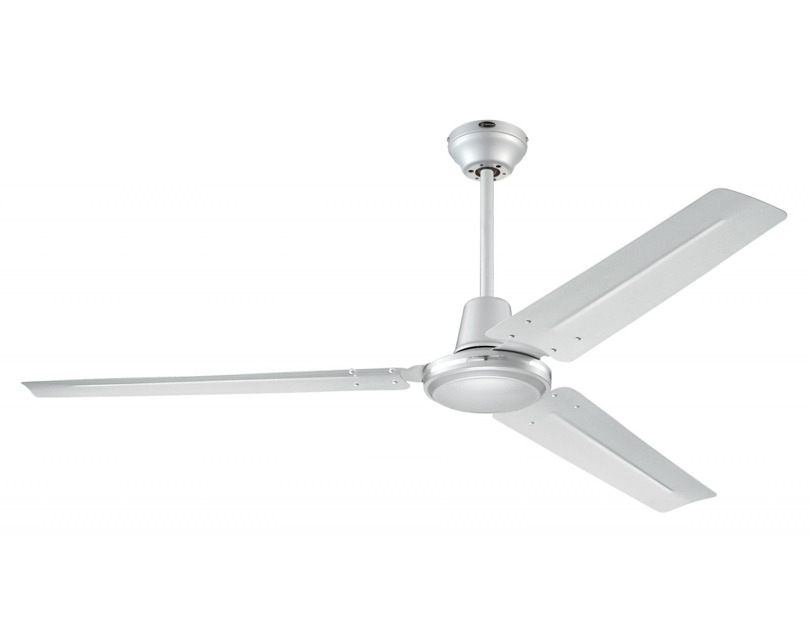 Ceiling fan with wall control Industrial Silver 142cm / 56" | Home ...