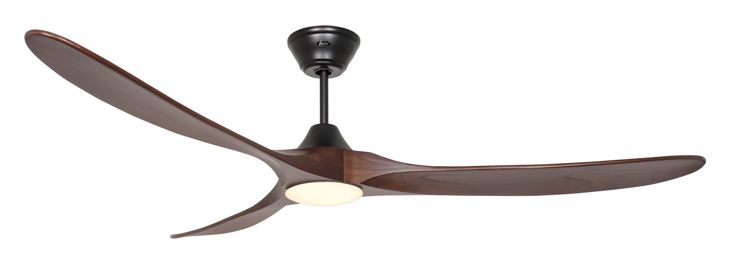 Energy-saving ceiling fan with LED lighting and remote control Eco ...