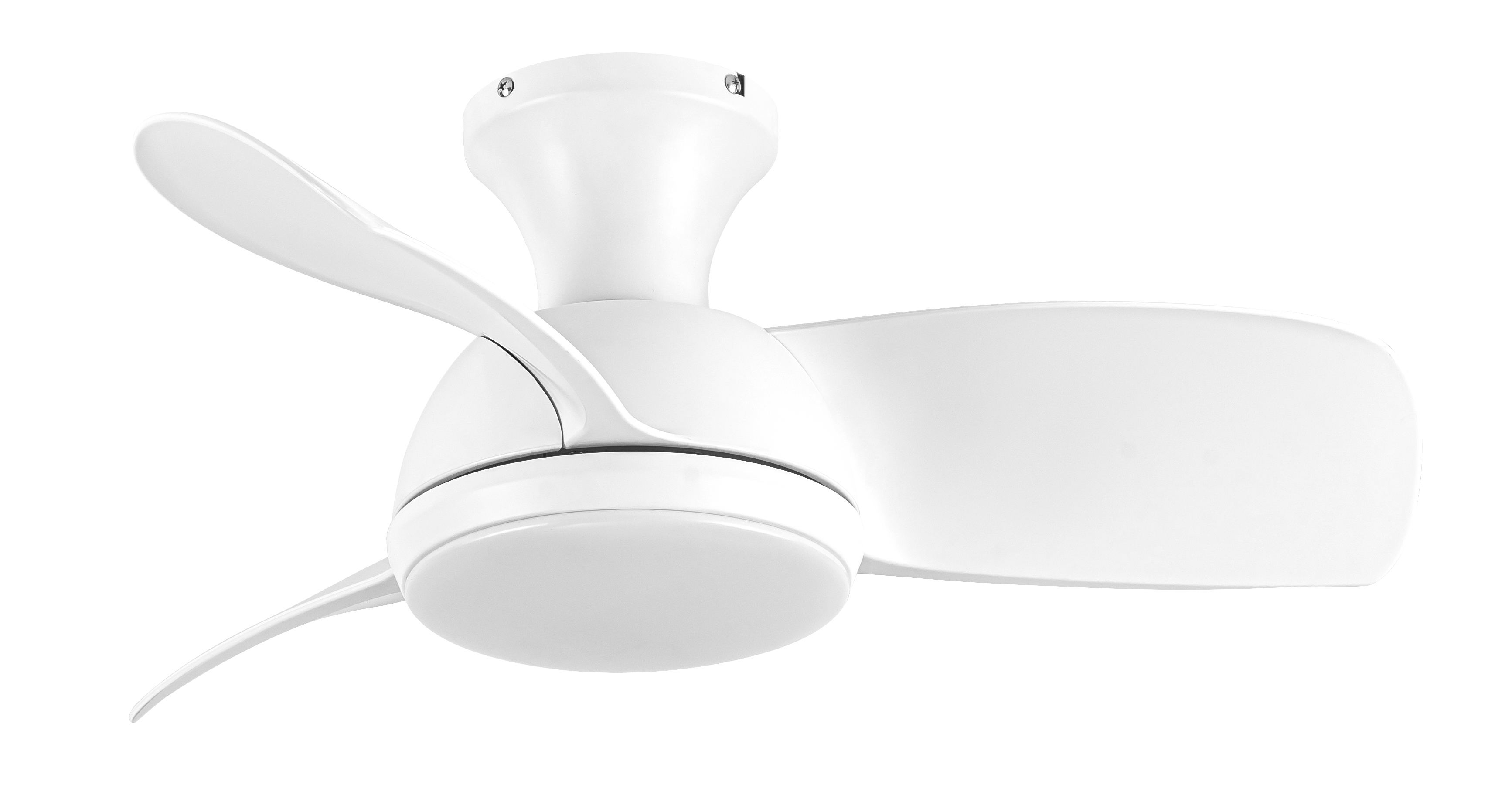 Energy-saving ceiling fan with LED lighting and remote control Syros ...