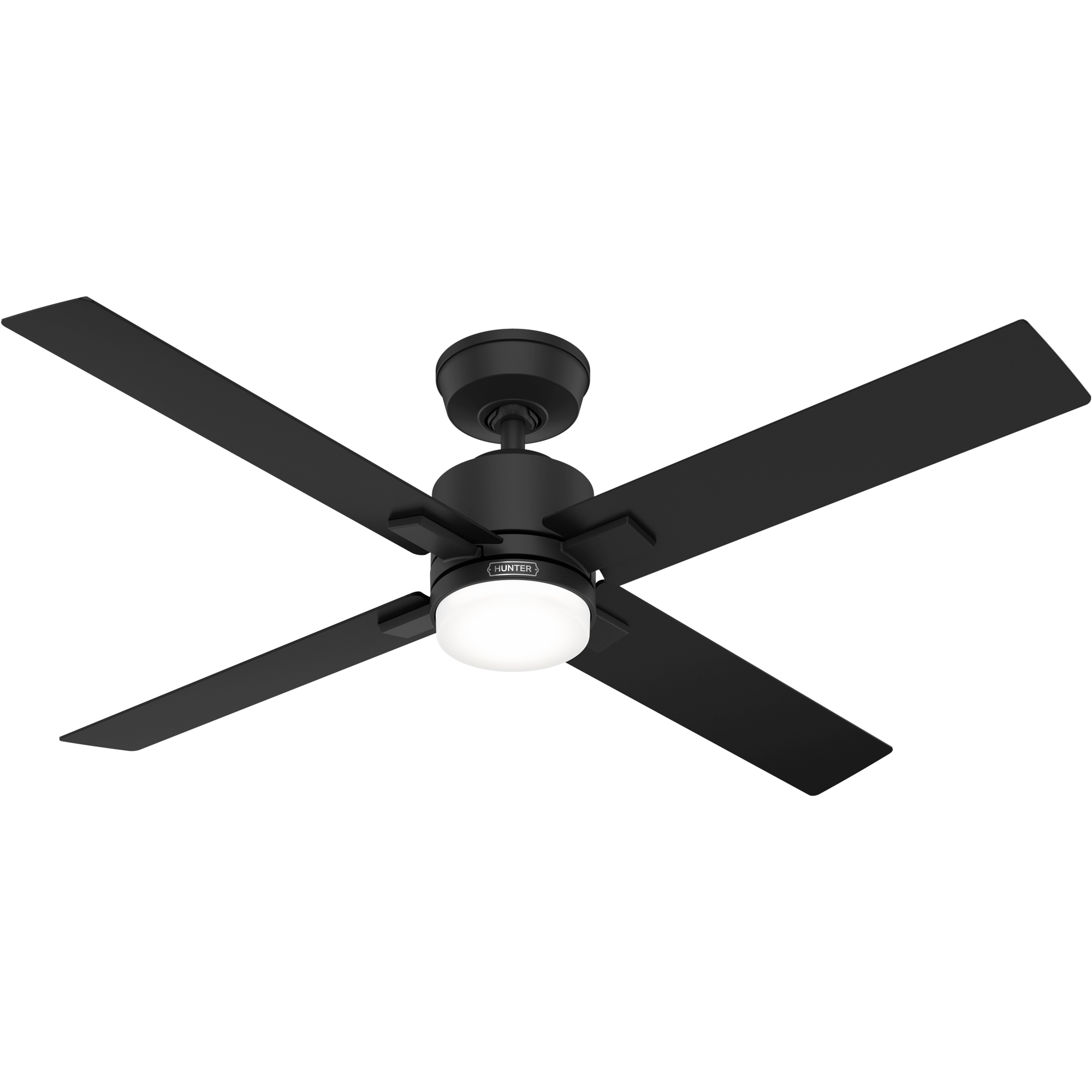 DC Ceiling Fan Mila Black with LED Light & Remote | Home & Commercial ...