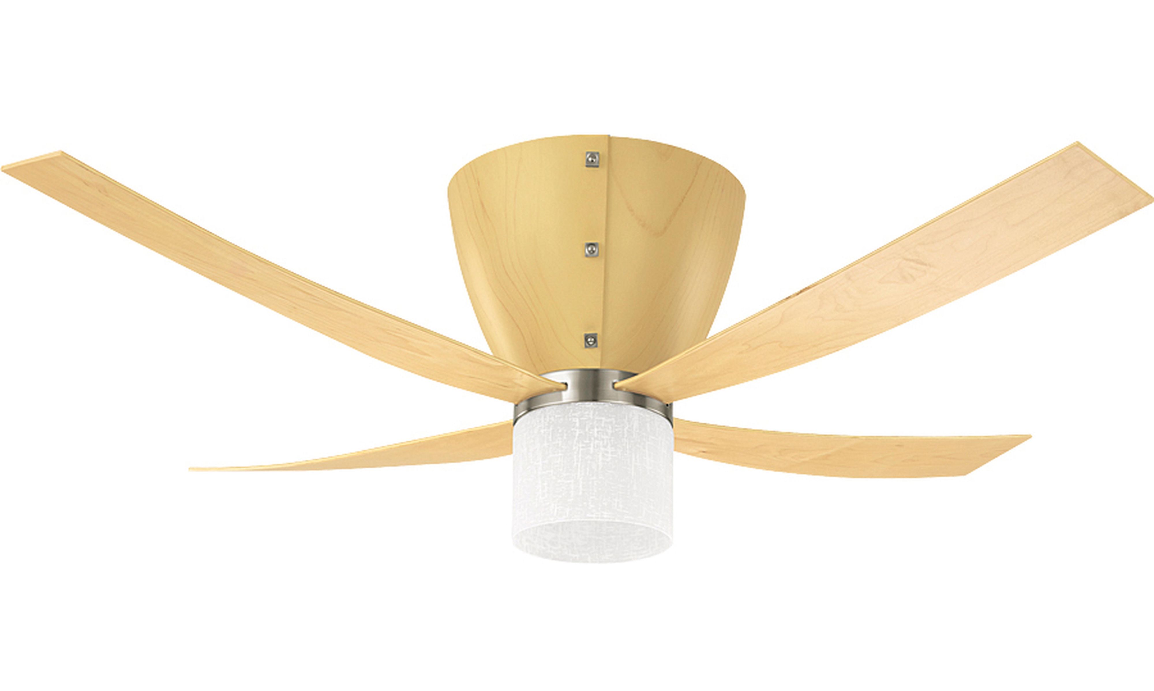 Ceiling fan Valhalla Light Beech with Lighting and Remote control ...