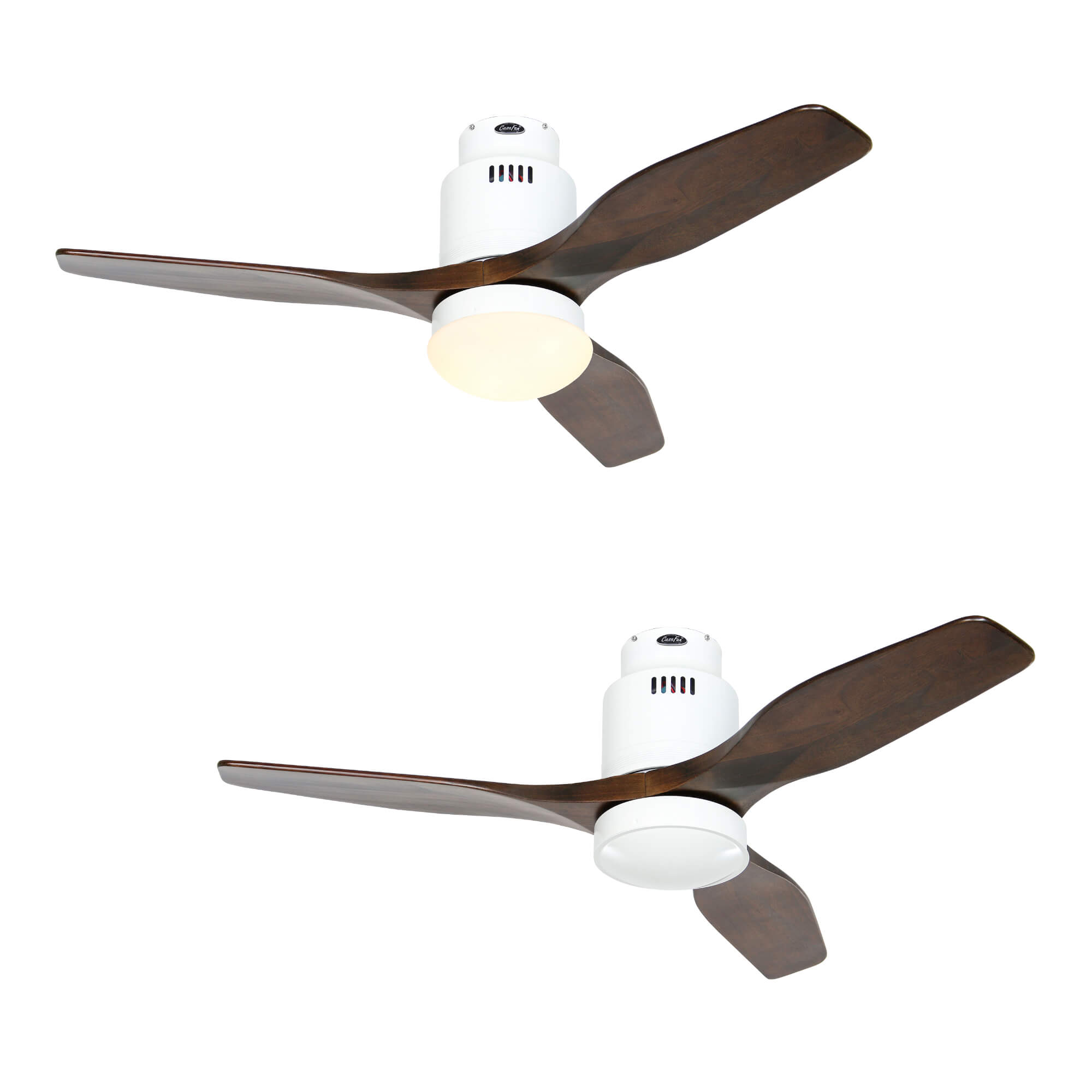 DC Ceiling Fan Aerodynamix Eco 112 WH / Walnut | Home & Commercial Heaters, Ventilation ...