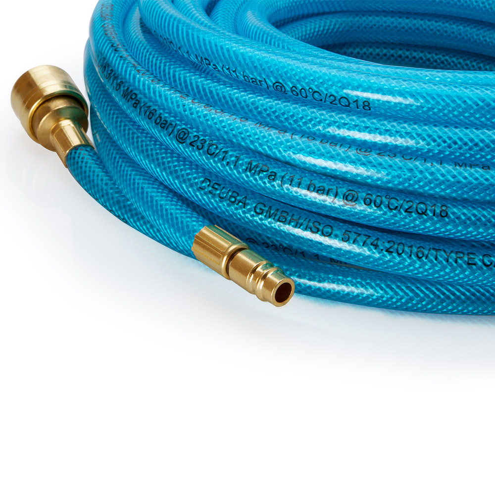 Druckluftschlauch 10 15 30 m PVC Druckschlauch Schlauch Luftschlauch ...