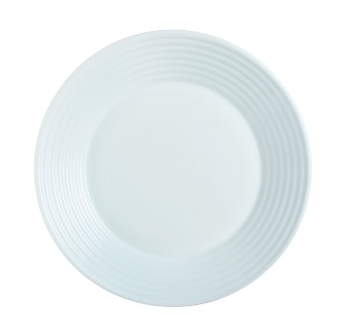 Assiette plate STAIRO ARCOROC Ø250, lot de 6 | Fournicreche.fr