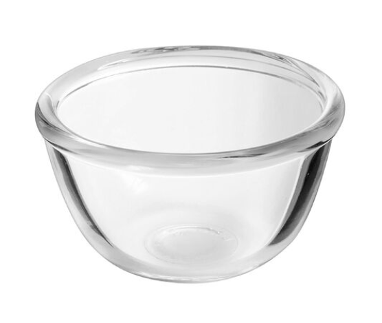 Coupelle en verre trempé Cocoon Ø120, lot de 6 | Fournicreche.fr