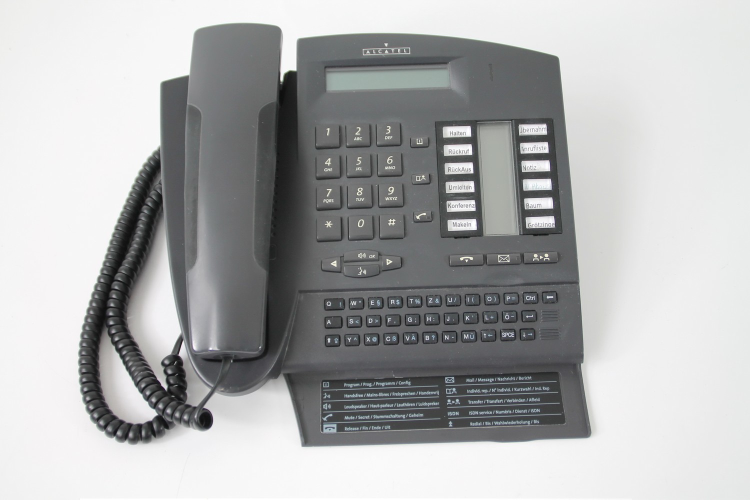 Alcatel 4020 Phone Graphite Premium Reflexes Systemtelefon | eBay