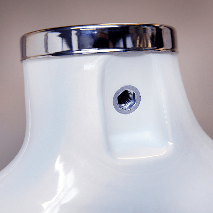 Torso plástico Mr 70 cm negro | DecoWoerner