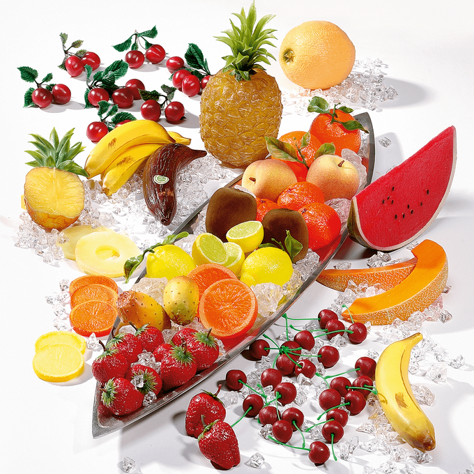 Pineapple half food replica 20 cm | DecoWoerner