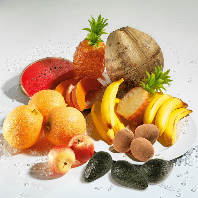 Pineapple half food replica 20 cm | DecoWoerner