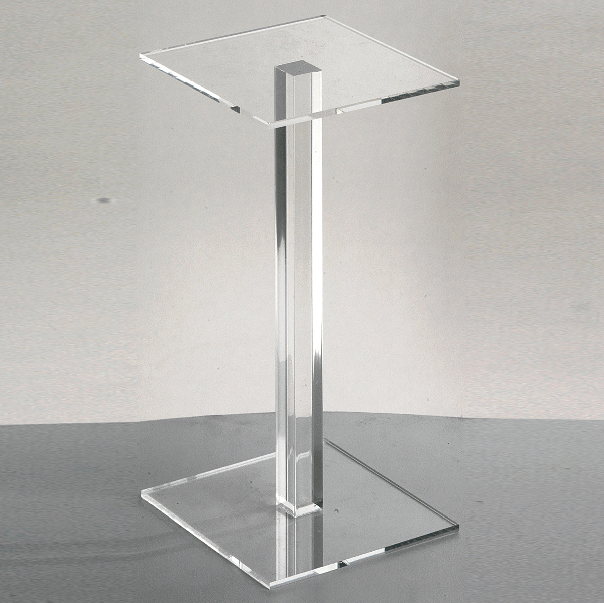 Square profile column made of acrylic height 20 cm | DecoWoerner