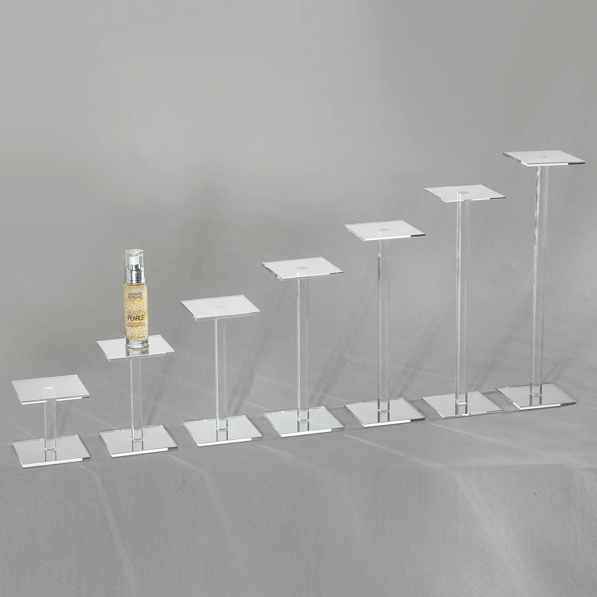 Square profile column made of acrylic height 20 cm | DecoWoerner