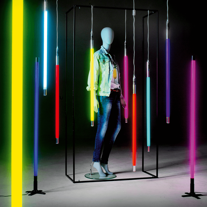 Tube néon 105 cm, vert | DecoWoerner