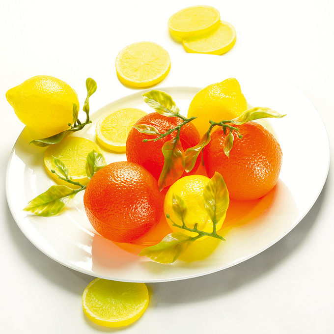 Lemons food replica, 3 pcs | DecoWoerner