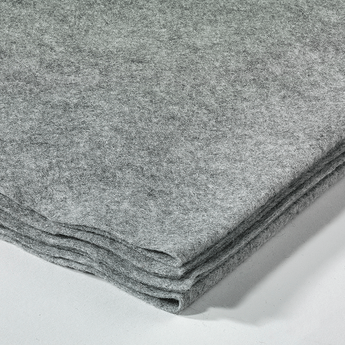 Filz Stoff, grau, 1,5 mm, 180 cm | DecoWoerner