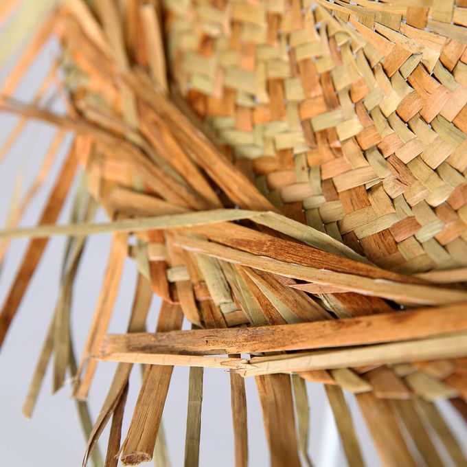 Deko-Strohhut, 40 cm Ø | DecoWoerner