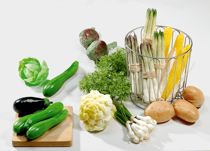 Kartoffel Lebensmittel-Attrappe 11 cm, 3 Stück | DecoWoerner