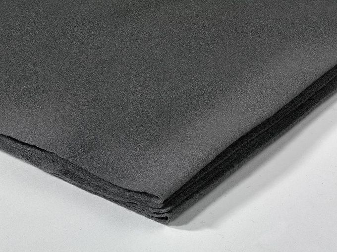 Tela de fieltro, color gris oscuro, 1,5 mm, 180 cm | DecoWoerner