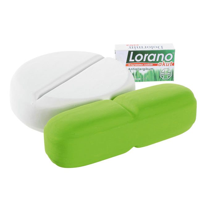 Deko Pille grün, 25 cm lang | DecoWoerner