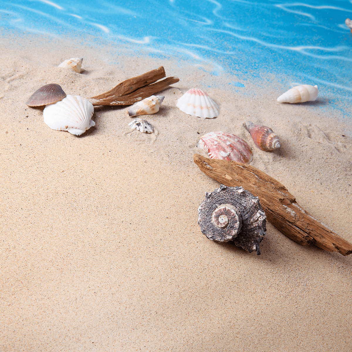 Material arenoso con arena imitación, 135 cm de anchura, 10 m | DecoWoerner