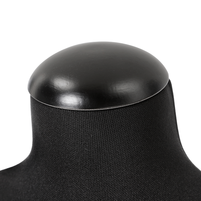 Men's Tailor's Bust black on black tripod stand 148 - 178 cm high ...