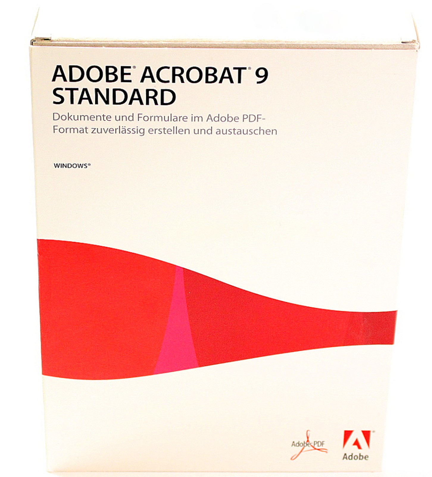 Adobe Acrobat 9 Standard Retail Vollversion deutsch Windows DVD ...
