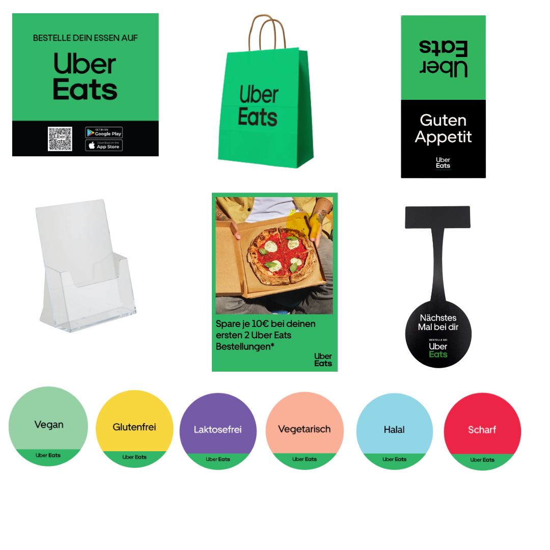 Marketing Kit | UberEats Restaurant Shop