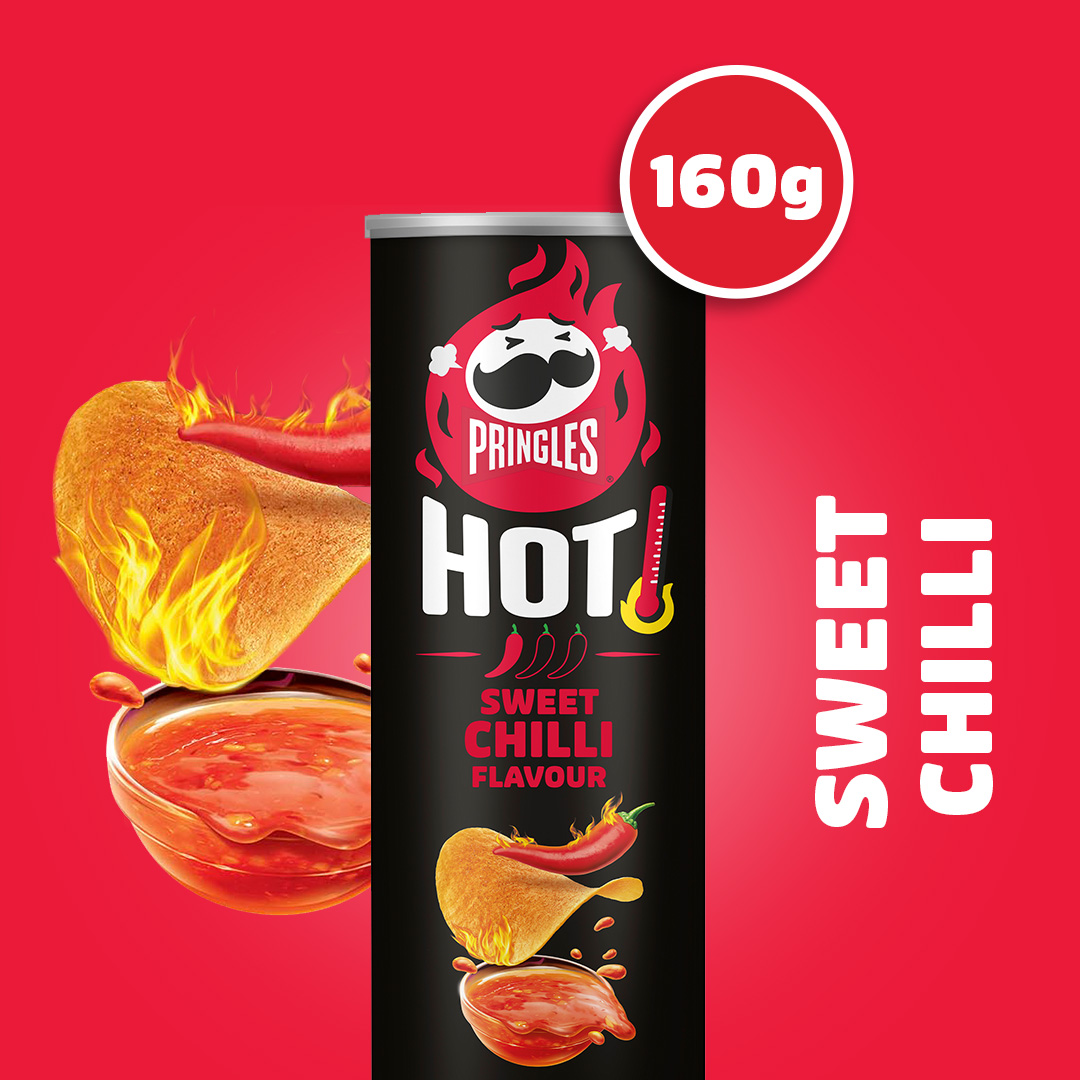 Pringles Hot Sweet Chilli Flavour - 19x 160g | Standard Shop