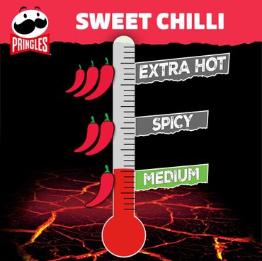 Pringles Hot Sweet Chilli Flavour - 19x 160g | Standard Shop