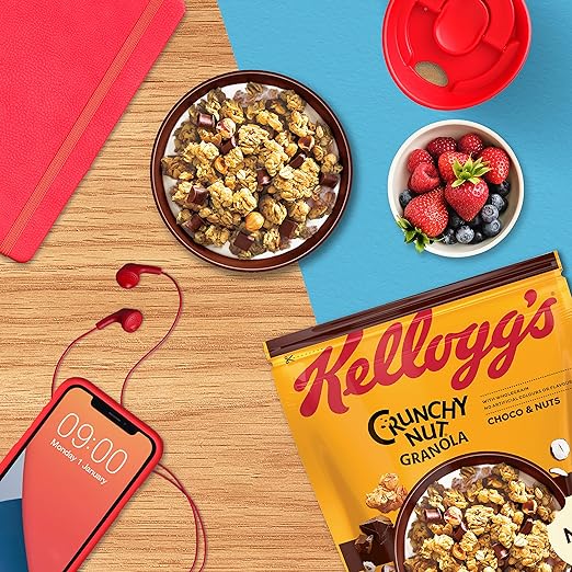 Crunchy Nut Granola Choco & Nut - 8x 380g | Kellogg's Shop