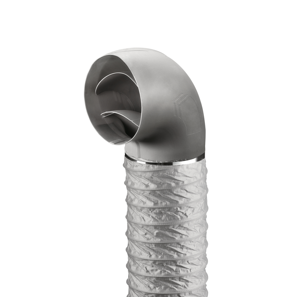 Naber P-RBVX 150 Rohrbogen 90° mit Flexkanal, Verbindungselement, L 500 ...