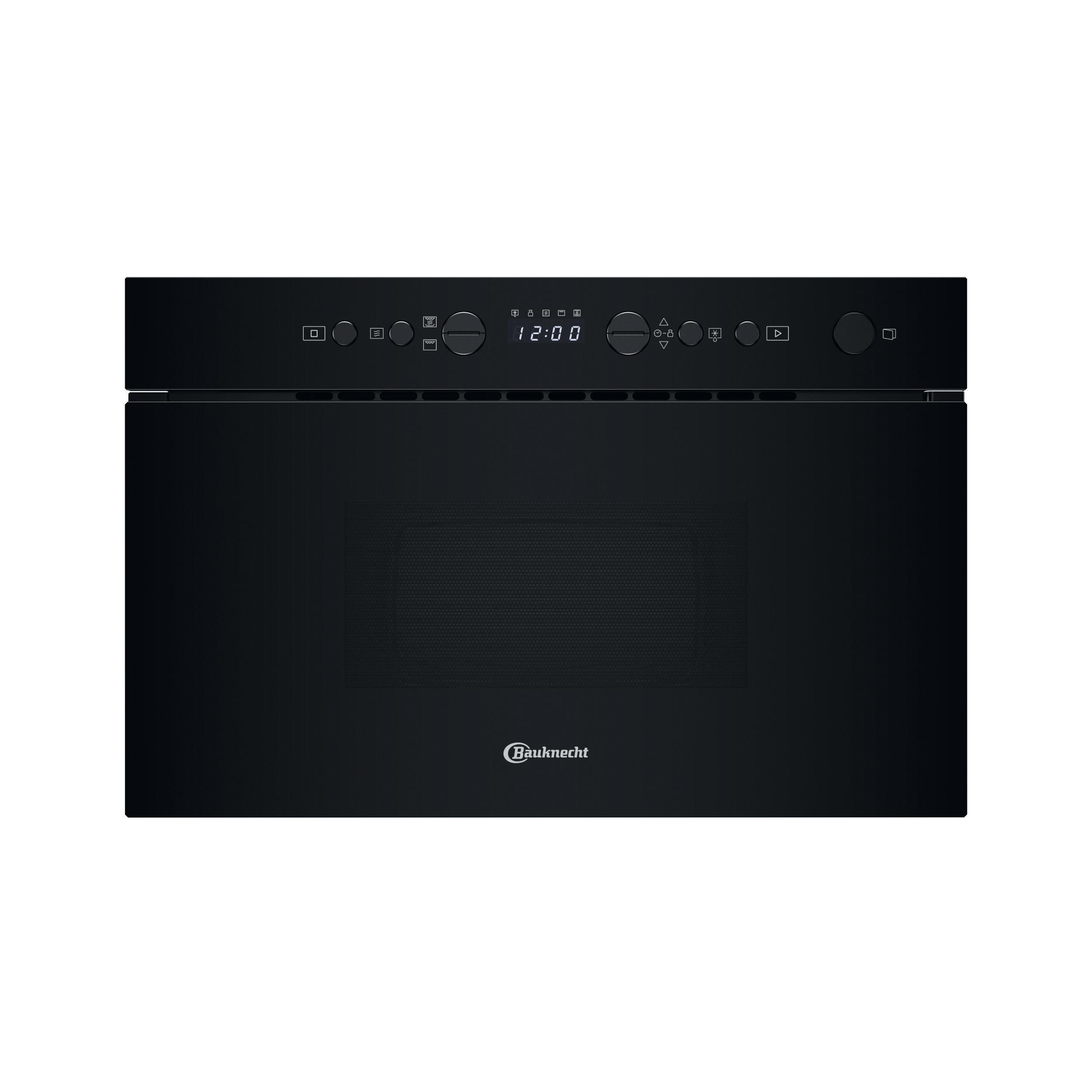 Bauknecht Einbau-Mikrowellengerät Schwarz 60 cm BMN14 BK Inkl. 5 Jahre ...